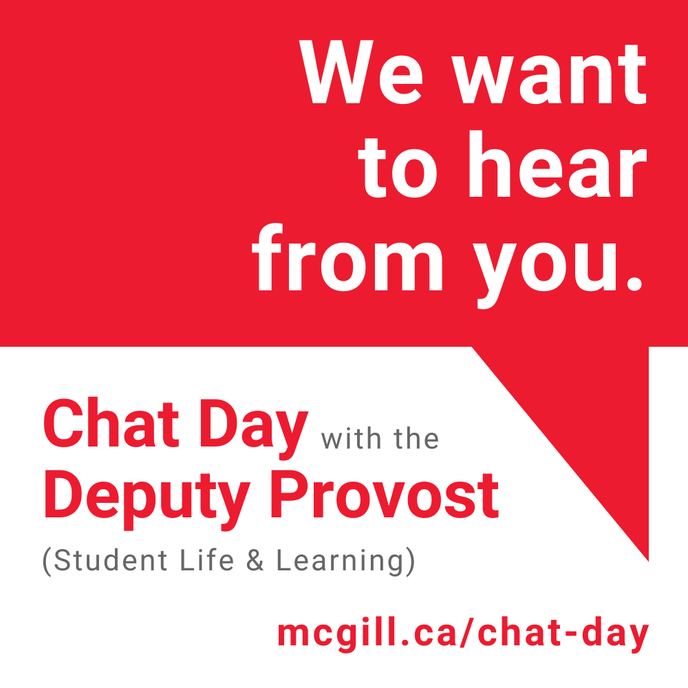 Chat Day with Deputy Provost (Student Life & Learning) | Channels ...