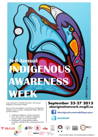 3rd Annual Indigenous Awareness Week | Channels - McGill University