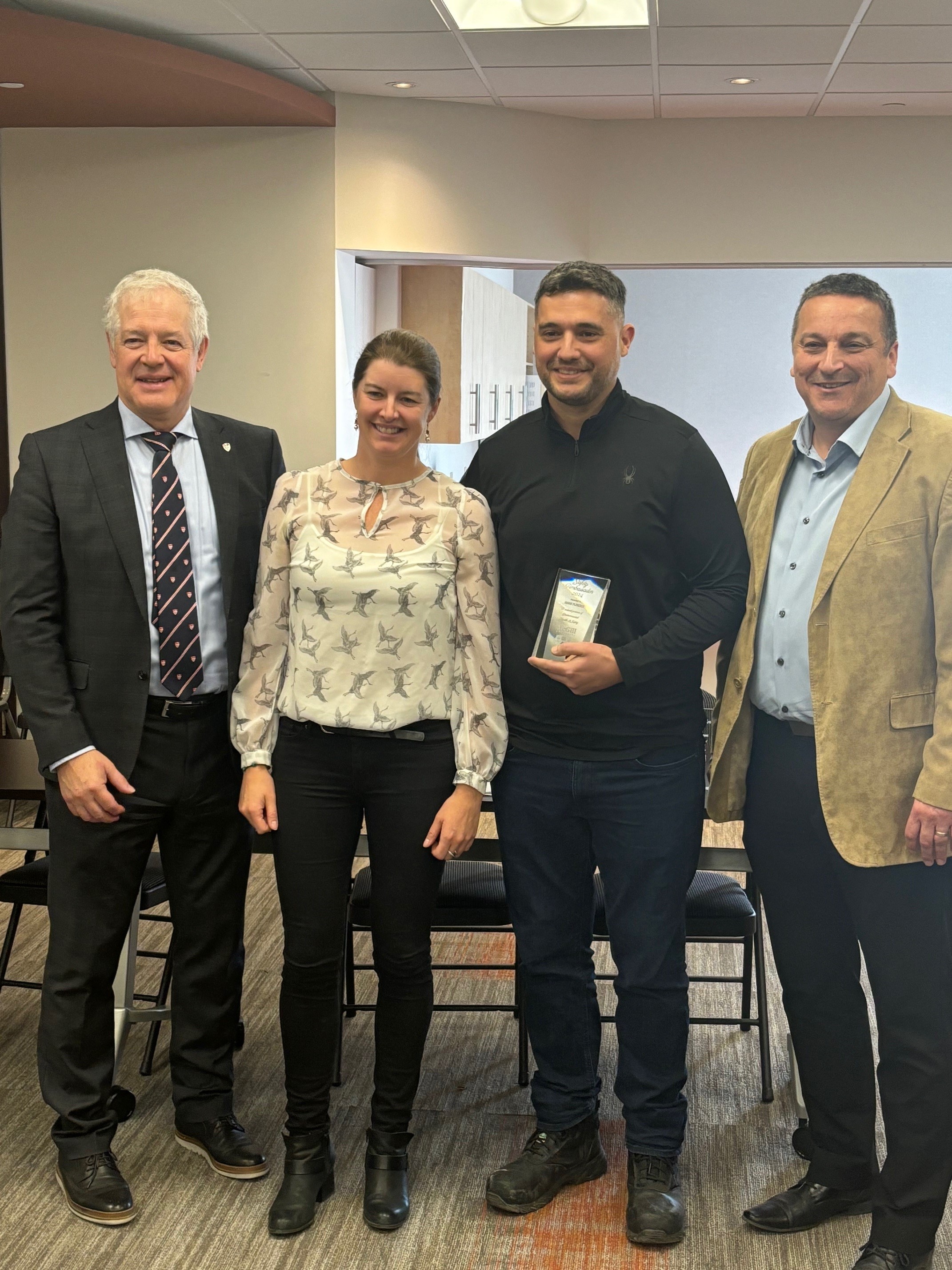 Mark Plenzich Ehs Nominee | Safety Week - McGill University